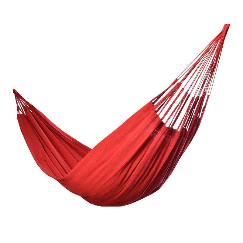 Hamaca Típica Colombiana Monocolor Roja. – Telary home.
